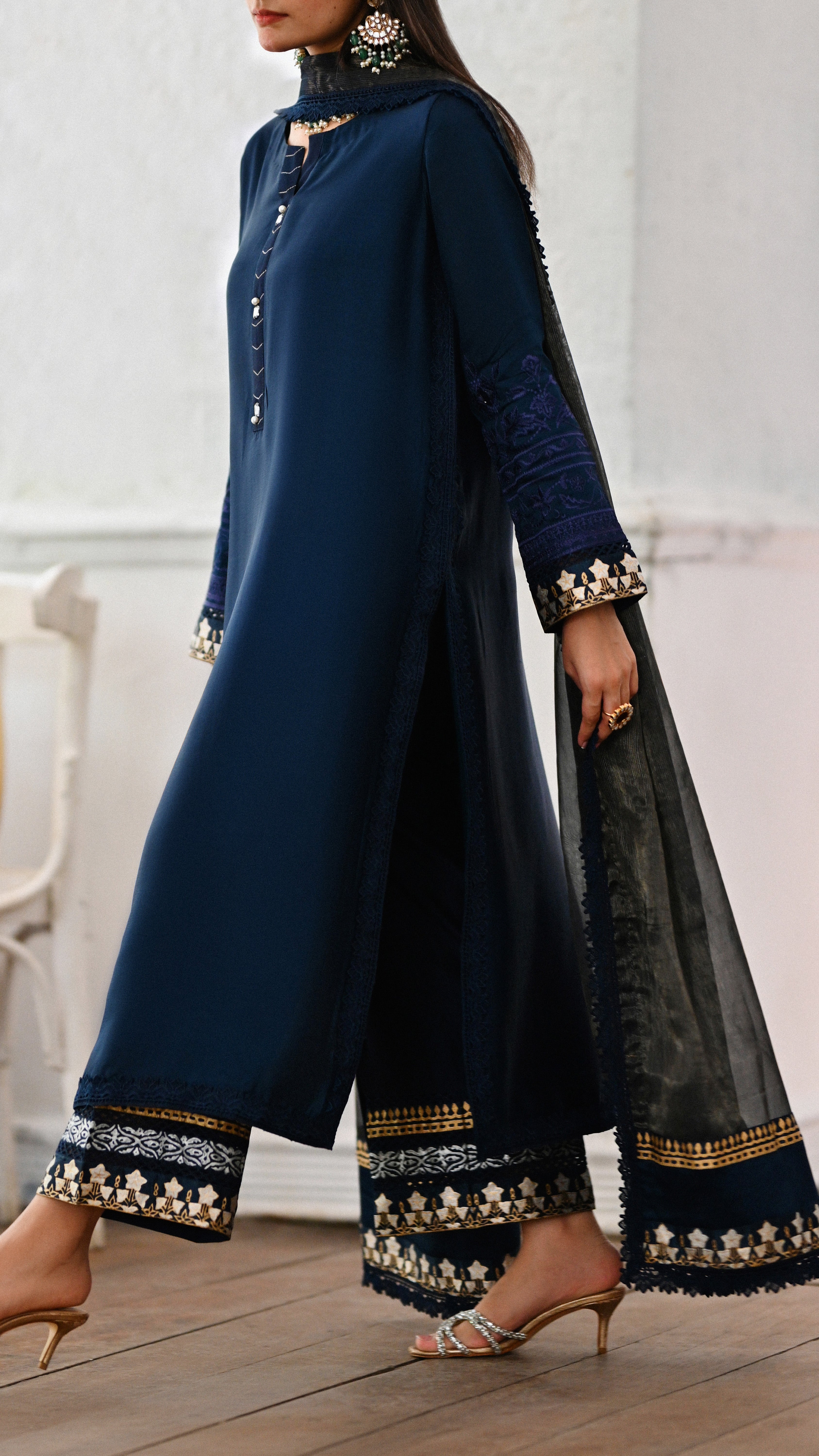 Mahro Kurta & Dupatta – Zah Studio